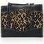 Leopard Cosmetic Slim Briefcase Makeup Box Travel Storage Mirror Handle ...