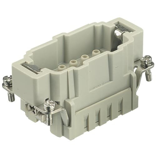 1PC HARTING ELEKTRONIK INC 09330102602 Rectangular Plug Insert, 10+PE ...
