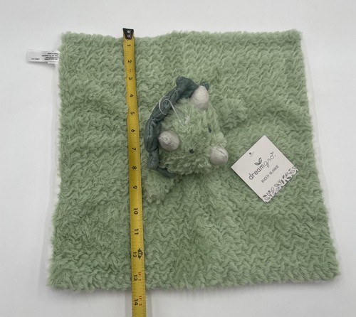 DreamGro Dream Gro Plush DINOSAUR Buddy Blankie Security Blanket Lovey ...