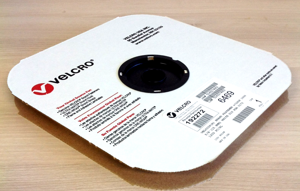 VELCRO Brand Velcoin 192272 5/8" Diameter Dot Loop WHITE Adhesive 1200 ...