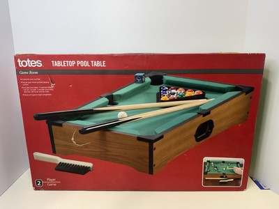 New Tabletop Billiards Pool Table by Totes 2 Player Game Room | eBay