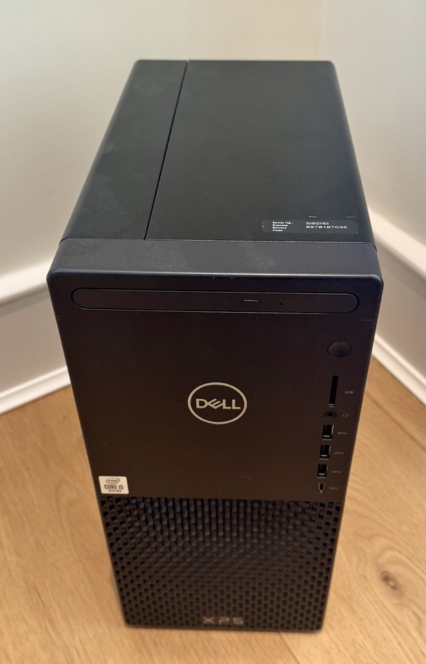 DELL XPS 8940 10th Gen Intel Core i5-10400 w/ GeForce RTX 3060 Dual LHR ...