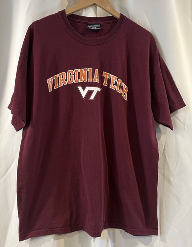 Vintage Steve & Barry’s Virgina Tech T-shirt Size XL | eBay