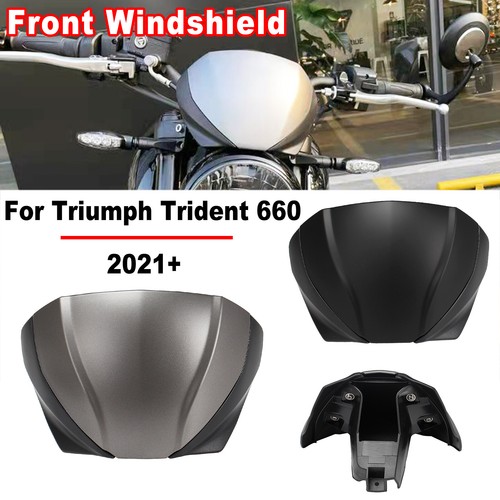 Front Windshield For Triumph Trident 660 2021+ Fairing Windscreen Wind ...
