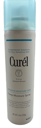 Curel Japanese Skin Care Deep Moisture Spray, Spray on Moisturizer for ...