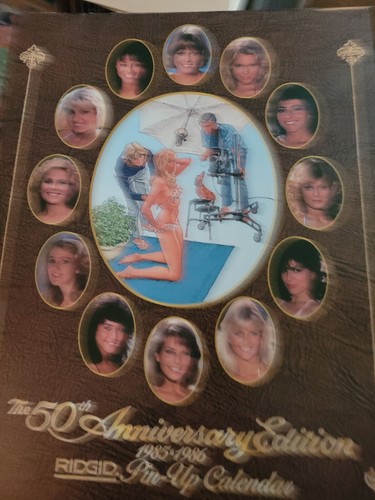 Ridgid Tool Co 50th Anniversary Ed. Swimsuit 1985-1986 Ridgid Pin-Up ...