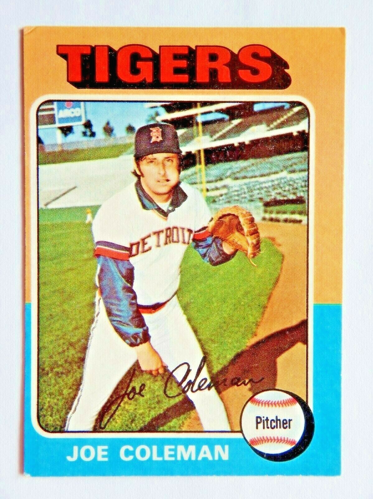 Joe Coleman #42 Topps 1975 Baseball Card (Detroit Tigers) VG | eBay