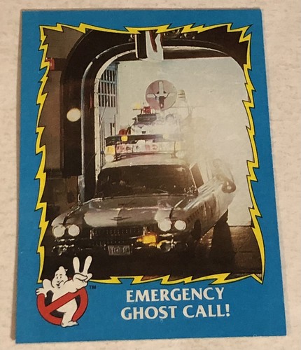 Ghostbusters 2 Trading Card #40 Emergency Ghost Call | eBay