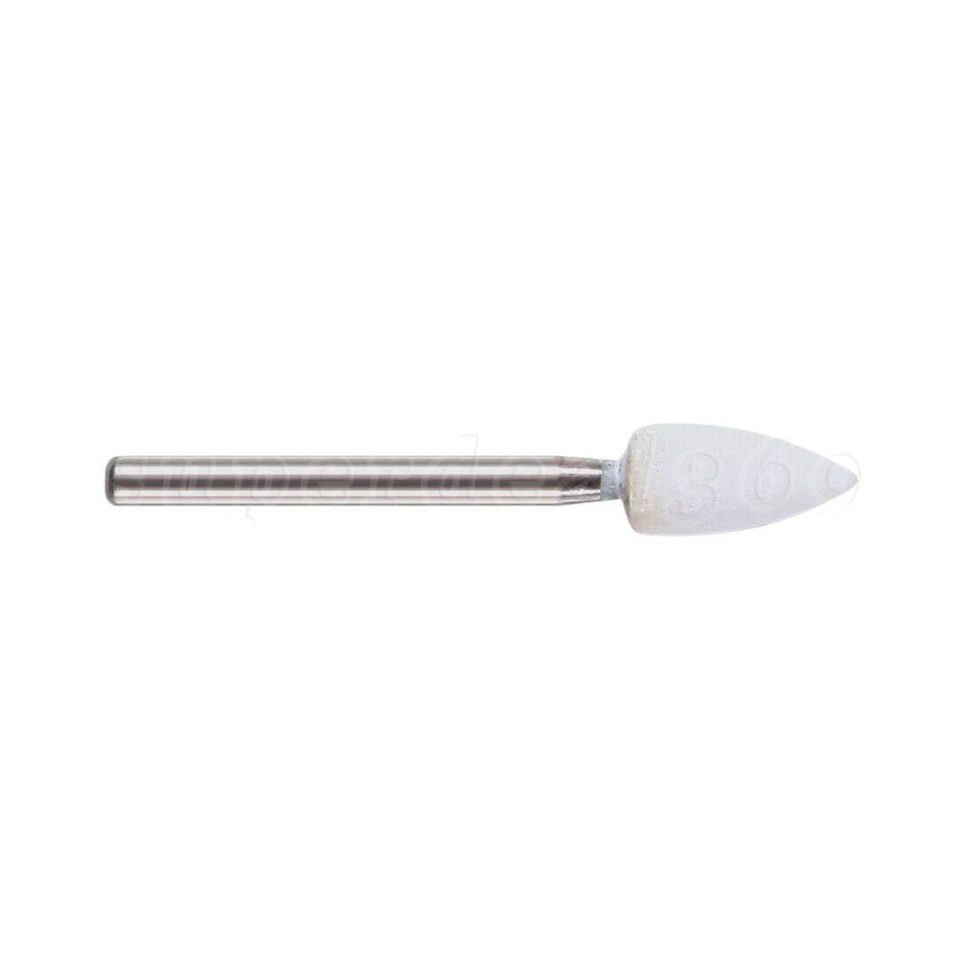 Dental White Stone Polishing Burs FG Aluminum Oxide Flame Shape | eBay