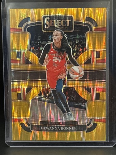 2024 Panini Select WNBA - Concourse Gold Flash Prizm #48 DeWanna Bonner ...