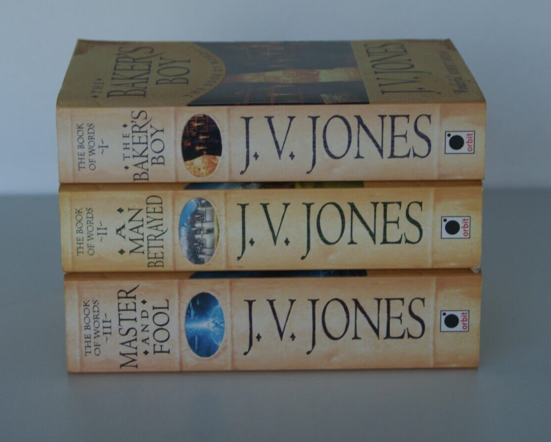 BULK BOOKS X 9 KAREN MILLER JENNIFER FALLON J. V. JONES FANTASY TRILOGY ...