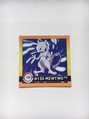 MEWTWO Pokemon Artbox 1999 Stickers Series 1 Variant Pick Your Sticker ...