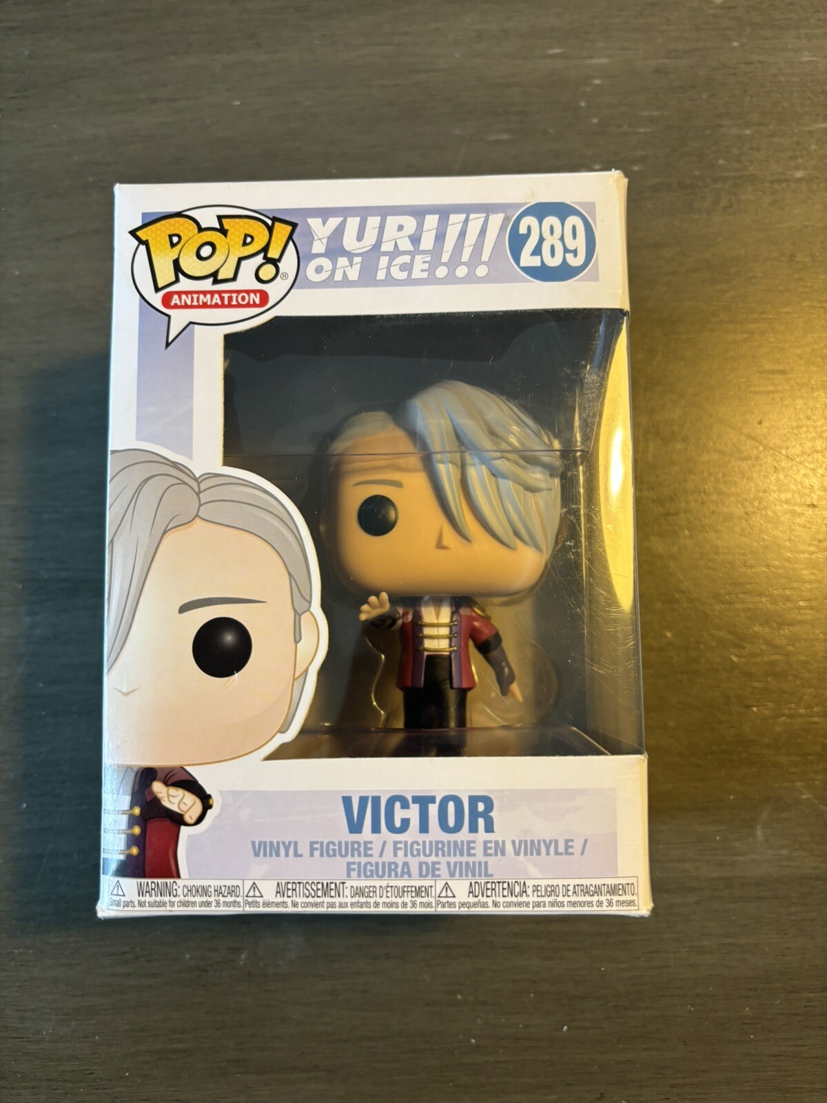 VAULTED / Retired Funko Pop! Vinyl Yuri On Ice Victor #289 Anime Vinyl ...