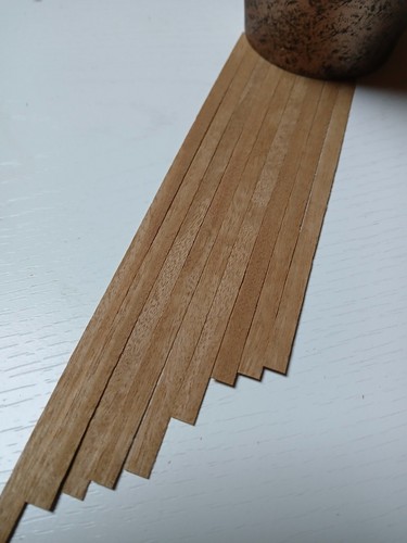 WOODEN MODEL SHIP DECKING/HULL PLANKING, SHEATHING STRIPS (6MM/3.5MM ...