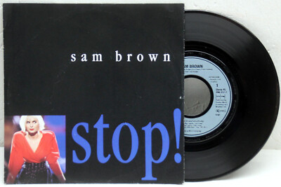 7" Vinyl - SAM BROWN - Stop | eBay.de