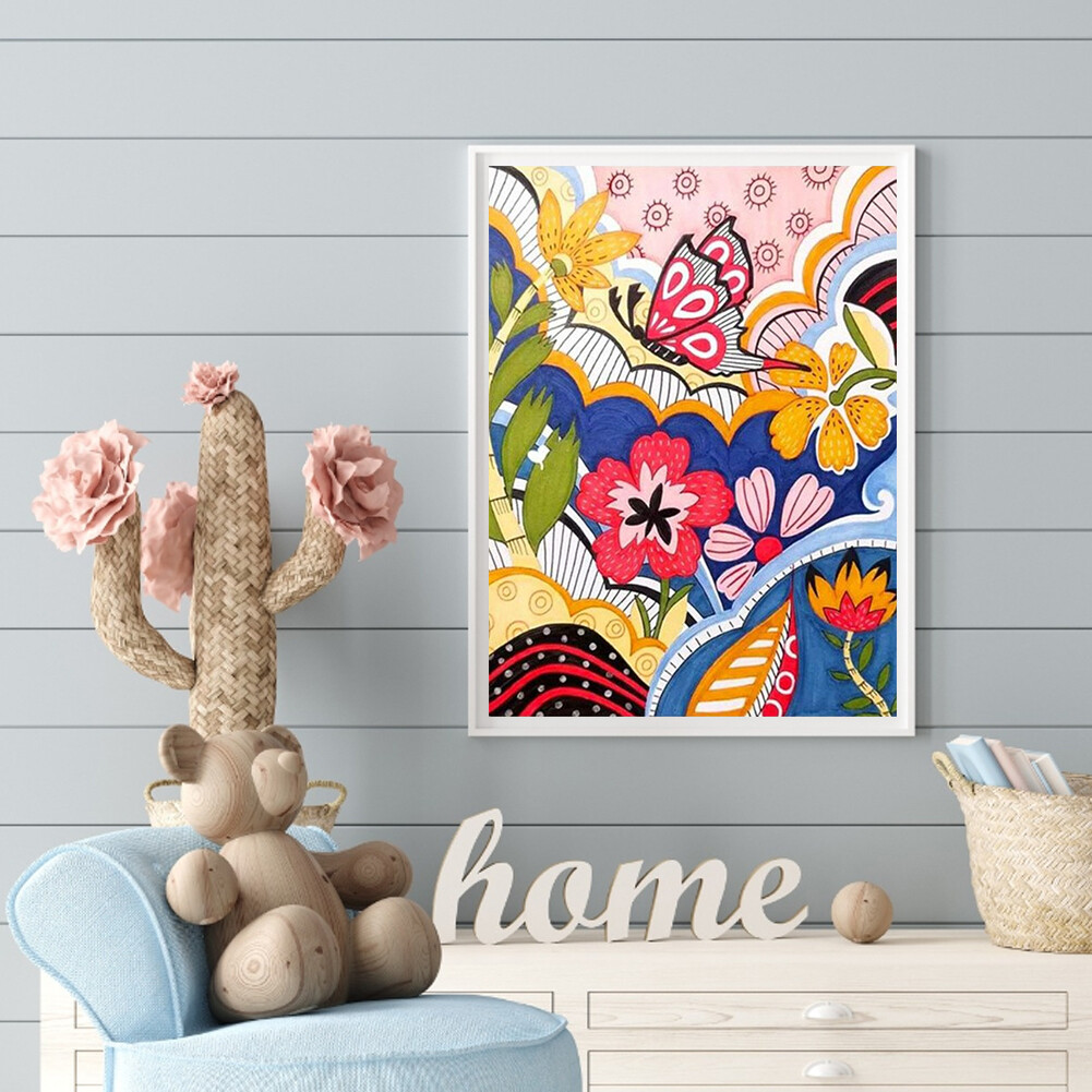 5D DIY Drawing Embroidery Handmade Crafts Landscape Kit for Living Room ...