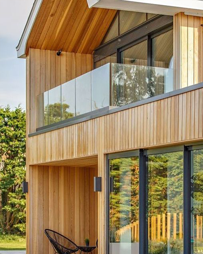 Siberian Larch Cladding Rainscreen 20 x 120mm. Grade A. Kiln-Dried TOP ...