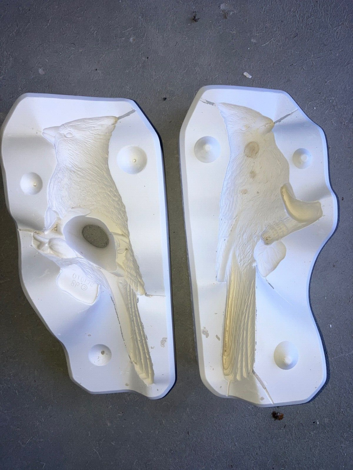 Scioto Ceramic Slip Mold 3587 Cardinal Bird 8.5" | eBay
