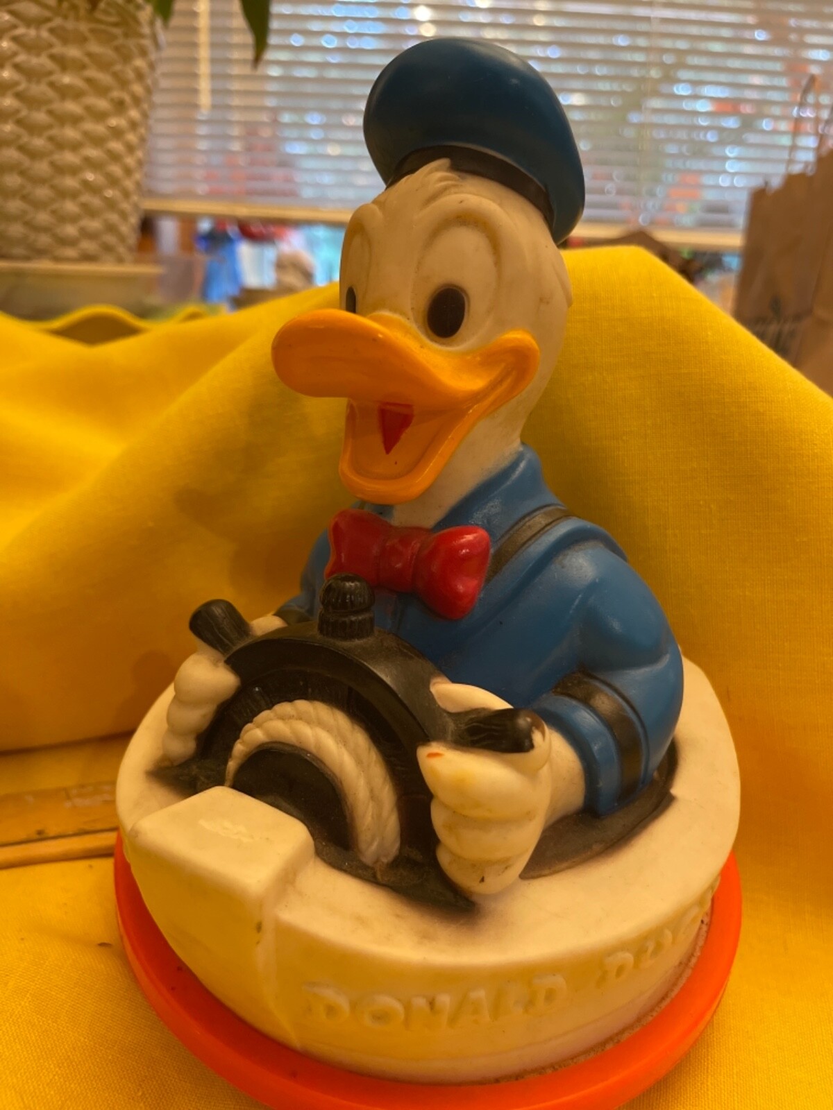 1976 Gabriel Donald Duck Boat Toy Vintage Disney | eBay