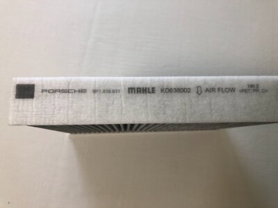 Genuine Porsche Filter 9P1819631 | eBay