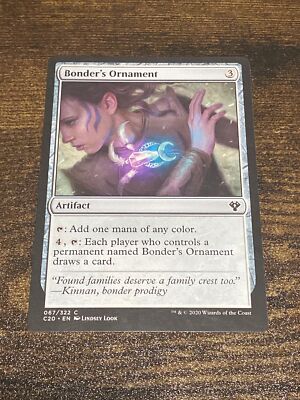 Bonder's Ornament 067/322 Commander 2020 Magic The Gathering MTG D5894 ...