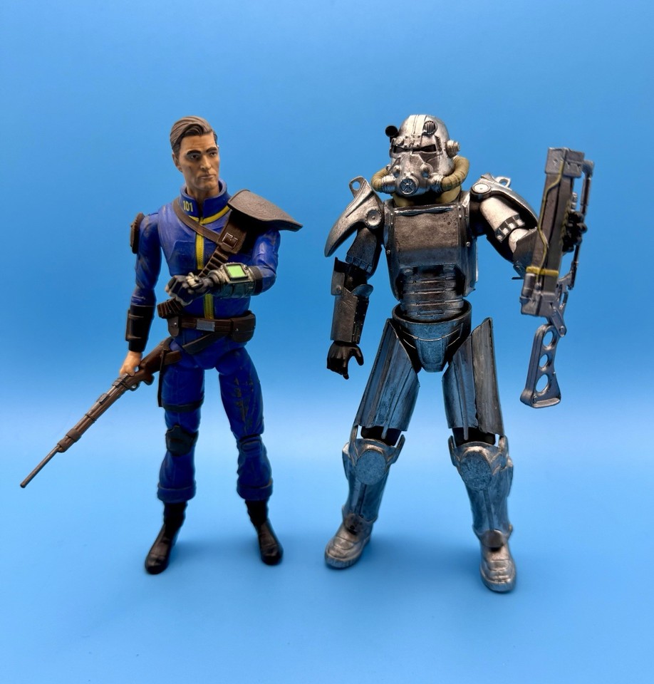 Funko Fallout Legacy Collection No. 2 Power Armor & Lone Wanderer ...