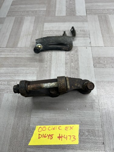 🔰 92-00 HONDA CIVIC ALTERNATOR BRACKET MOUNT UPPER LOWER BOLT D16 OEM ...