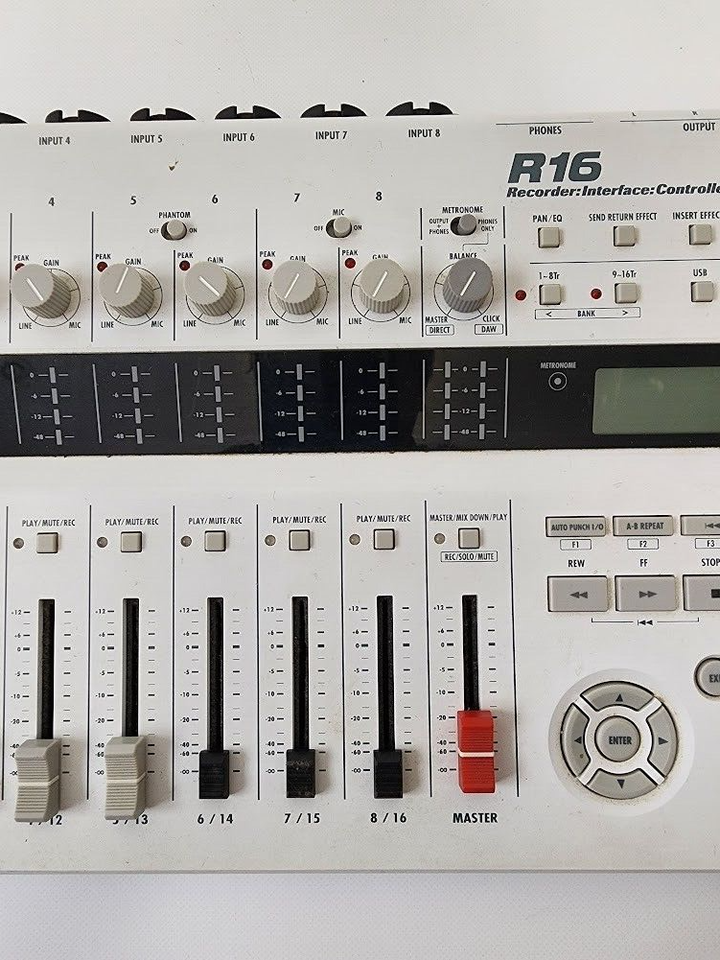 Zoom R16 Portable Multitrack Recorder Controller Interface | eBay