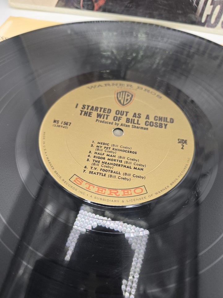 BILL COSBY I STARTED OUT AS A CHILD (NM) WS-1567 LP VINYL RECORD VG | eBay