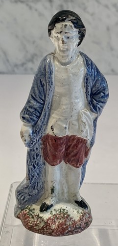 Antique Staffordshire Pearlware Historical Biblical Sponge Figure 19th ...