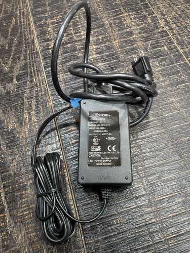 Extron 12V 1.0A Power Supply HK-A512-A12 Hon-Kwang Electric (No Power ...