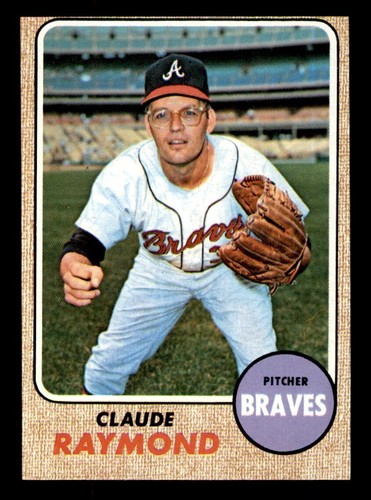 1968 Topps Baseball #166 Claude Raymond EX *d3 | eBay