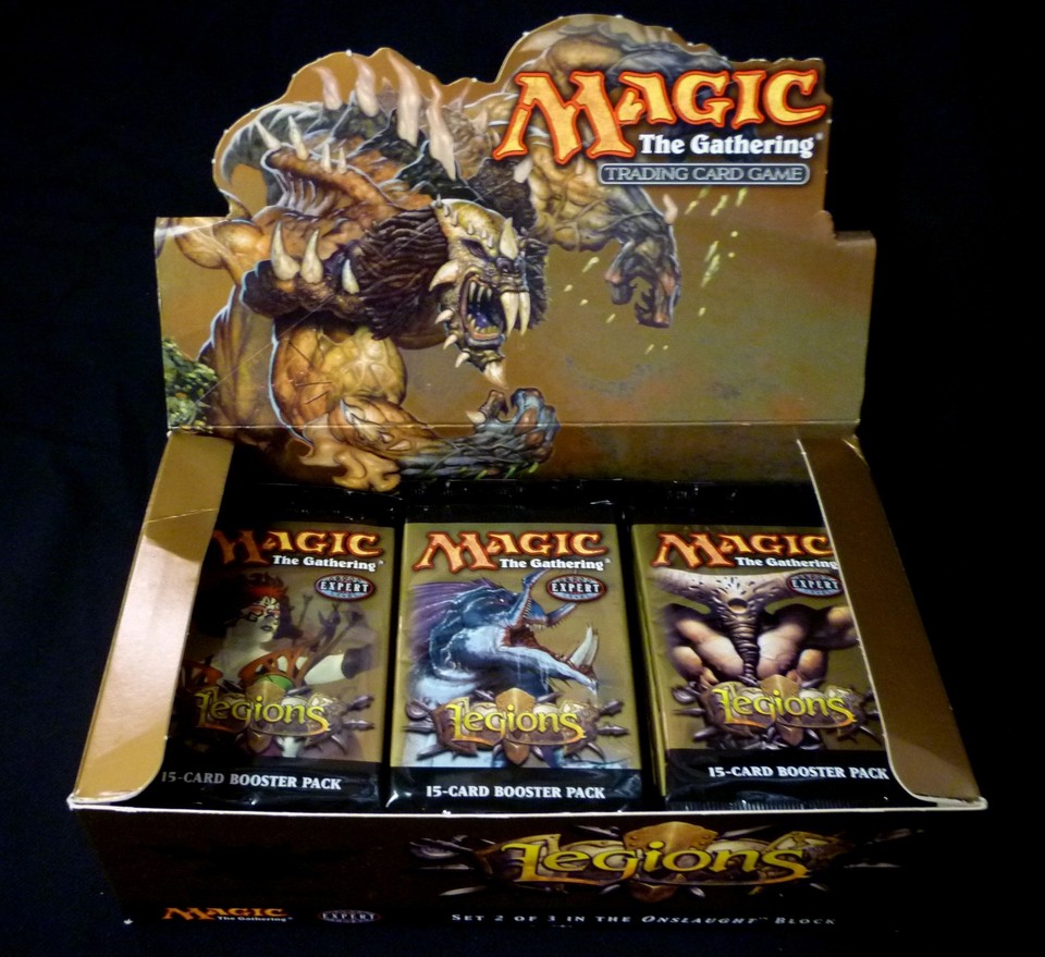 MTG Legions 3X Booster Packs New 2003 Onslaught WOTC Magic the ...
