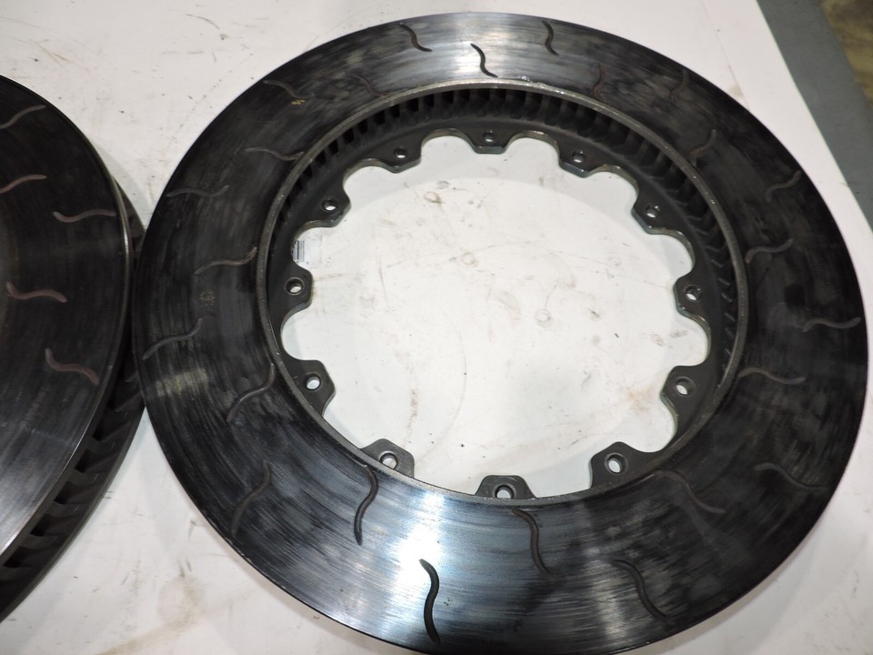 NEW Alcon 1.45" thick front brake rotors 12 7/8 OD 12 x 7.75" BC NASCAR ...