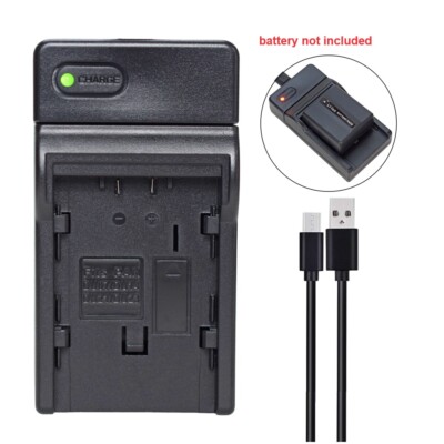 CGA-DU07 Battery charger for Panasonic NV-GS120 GS140 GS150 GS158 GS180 ...