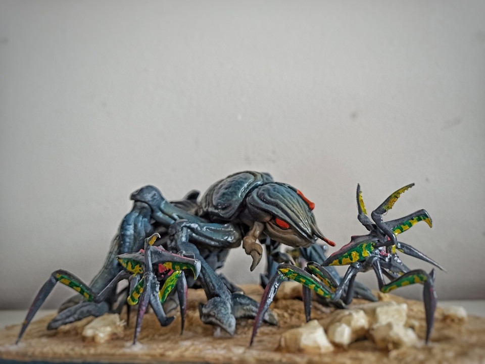 Tanker Bug Diorama Starship Troopers High Quality 12K Resin 3D Printed ...