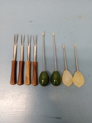 8 Miscellaneous Fondue Forks (LL) | eBay