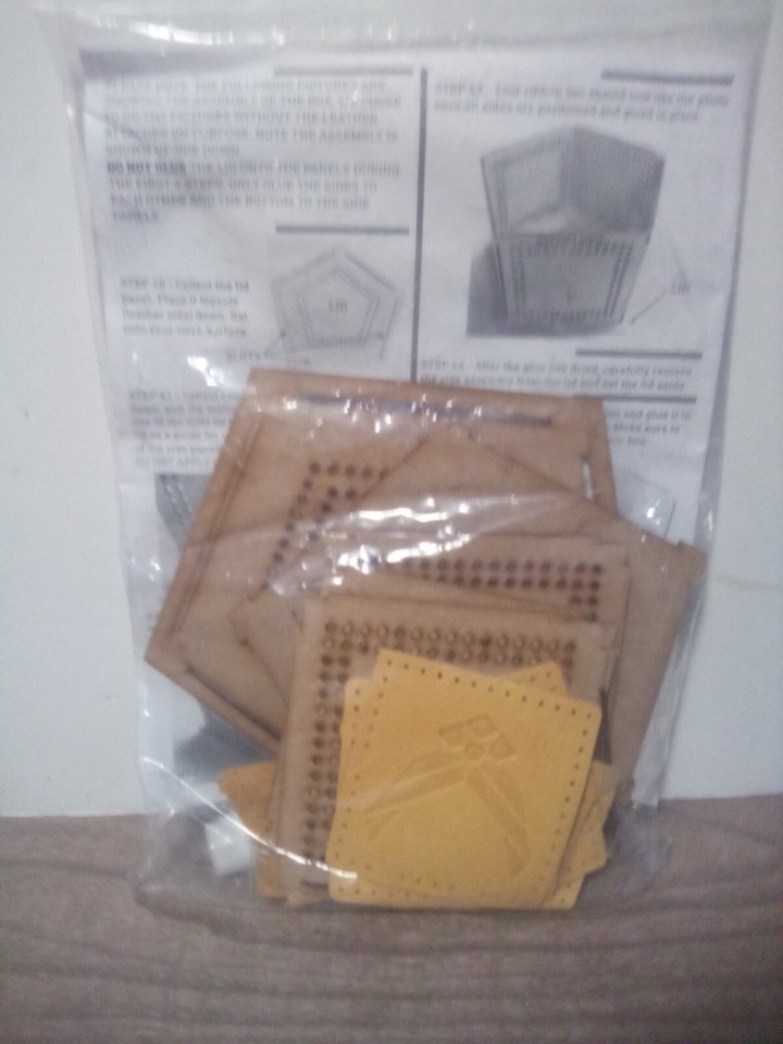 ELKS Therapeutic Leather Craft Kit Ribbon Box | eBay