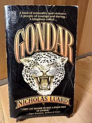 Paperback GONDAR By Nicholas Luard 9780671669621| eBay
