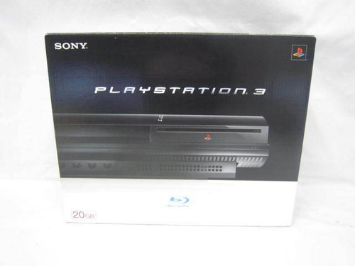 PS3 Clear Black CECHB 20GB Console Box PlayStation 3 Fat [BOX] | eBay