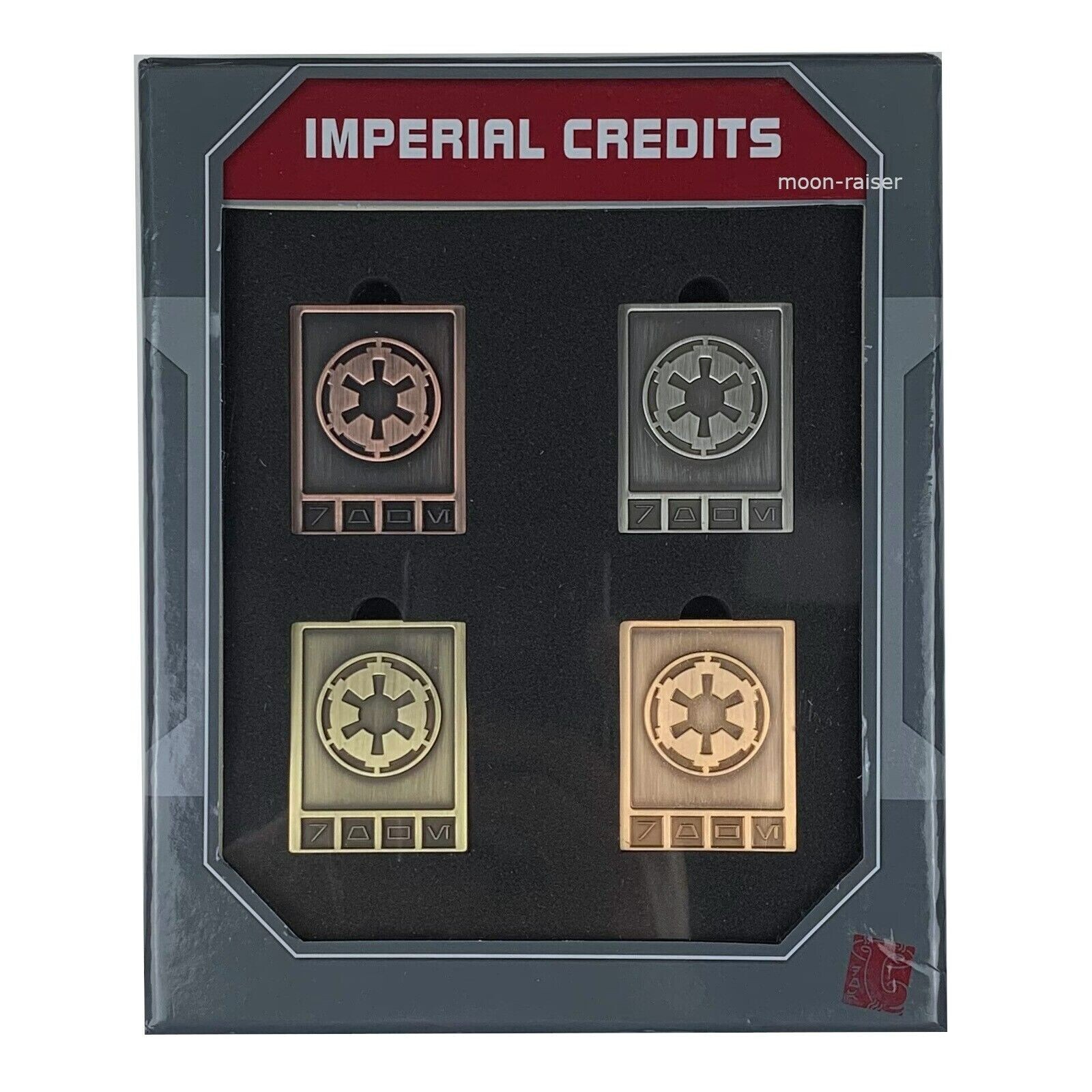Star Wars Imperial Credits Coins Medals Disney Parks Galaxy's Edge Dok ...