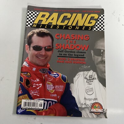 2005 Aug Racing Milestones Magazine Cashing The Shadow (MH427) | eBay