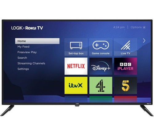 LOGIK L40RFE23 ROKU TV 40” SMART HDR10 FULL HD LED TV FREEVIEW HD PLAY ...
