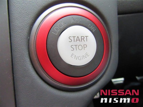 NISSAN OEM GENUINE NISMO IGNITION SWITCH COVER FOR 370Z RED PUSH START ...
