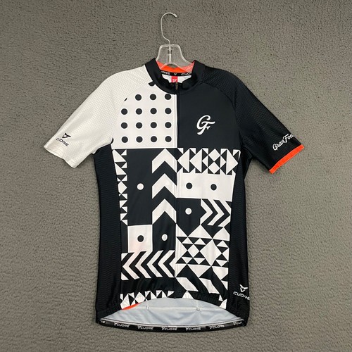 Cuore Cycling Jersey Mens Medium Geometric Abstract Gran Fondo Bike ...