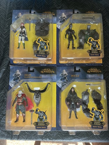 Lord Of The Rings War Of The Rohirrim SHANK HERA WULF HELM w/Snow Troll ...