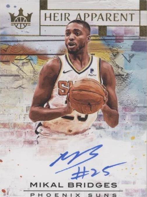 2018-19 Panini Court Kings - Heir Apparent Autographs Mikal Bridges #HA ...