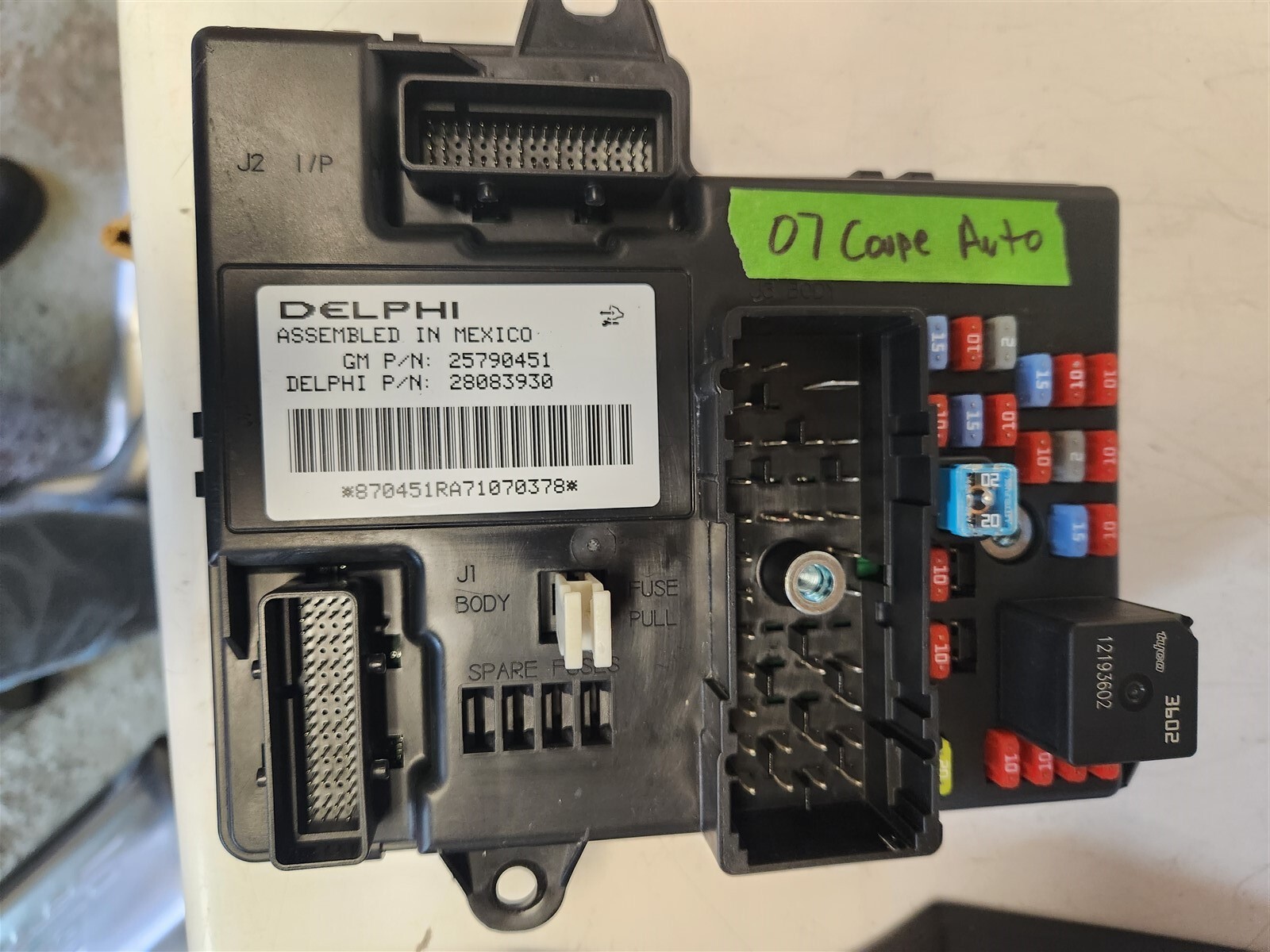 C6 Corvette Cadillac XLR Body Control Module GM 25790451 Delphi ...