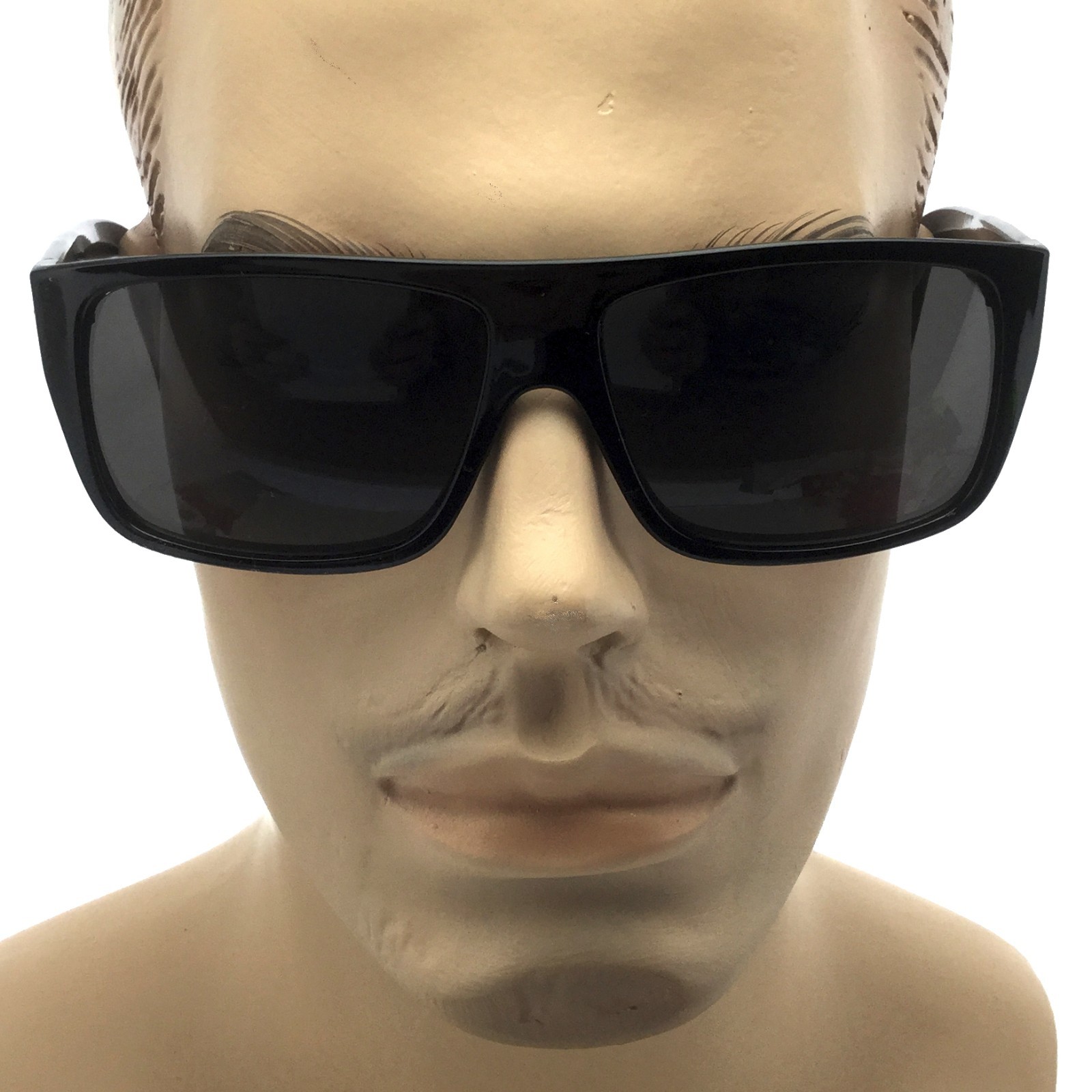 Mens Classic Old School Eazy E Flat Top GANGSTER CHOLO Sunglasses Black ...