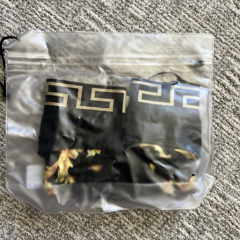 Versace Speedo Men’s Swimsuit Swim Shorts Briefs Size 6 NEW NWT Greca ...